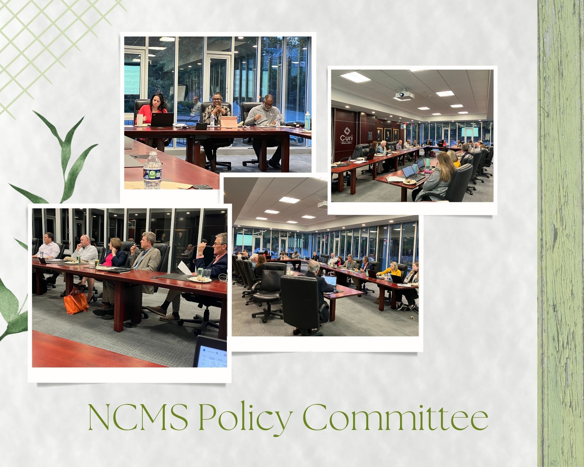 NCMS Policy Committee Meets In-person for the First Time Since Pandemic - North Carolina Medical ...