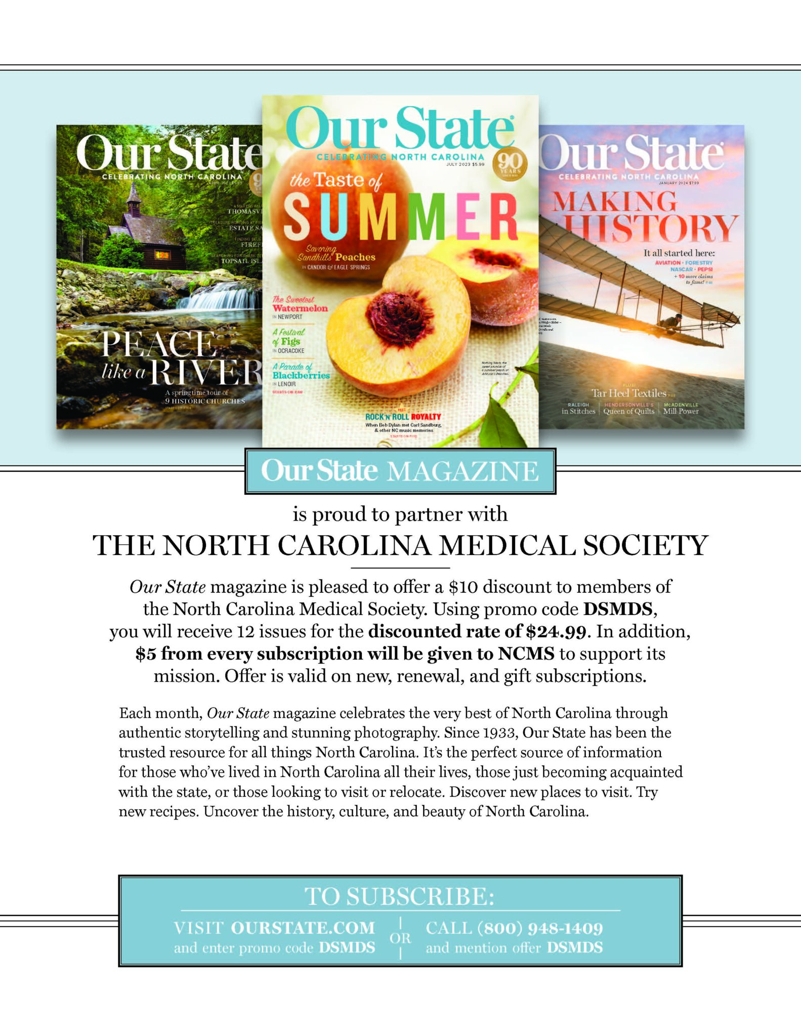 DYK NCMS Has Amazing Member Perks? Like Discount Subscriptions to Our ...