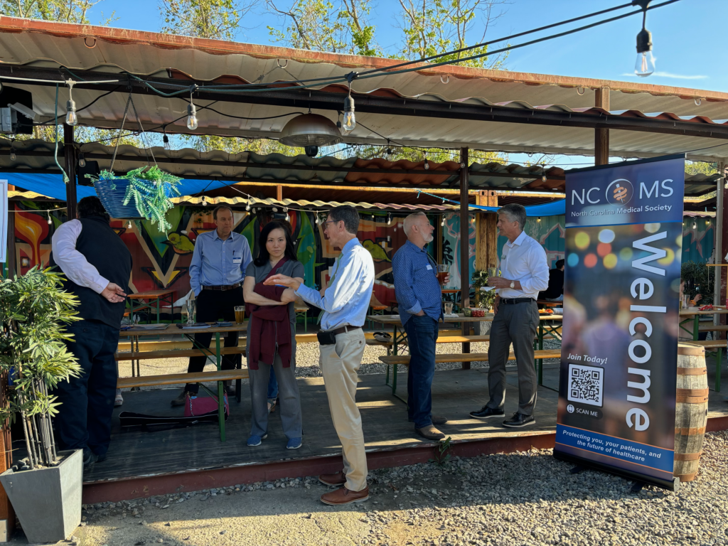 Big Turnout at NCMS Social in Asheville - North Carolina Medical Society
