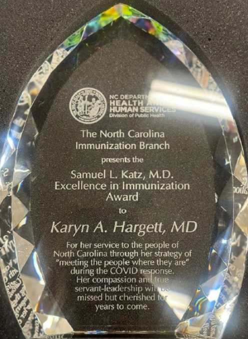 Dr. Karyn Hargett Posthumously Honored with Samuel L. Katz, M.D ...