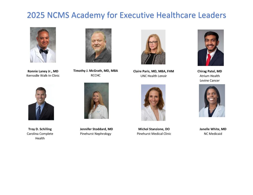 NCMS Academy for Executive Healthcare Leaders - North Carolina Medical ...
